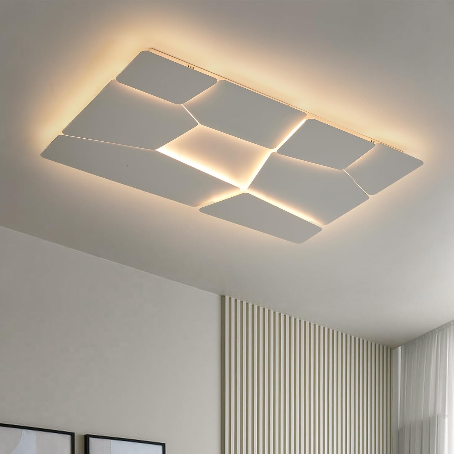 Staggered LED Flush Mount Ceiling Light – Canva Home